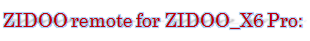How to configure your ZIDOO IR Remote