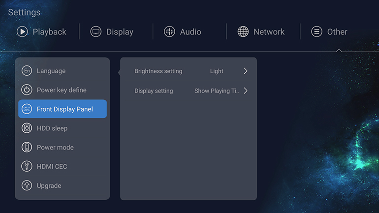 Product Zidoo OS